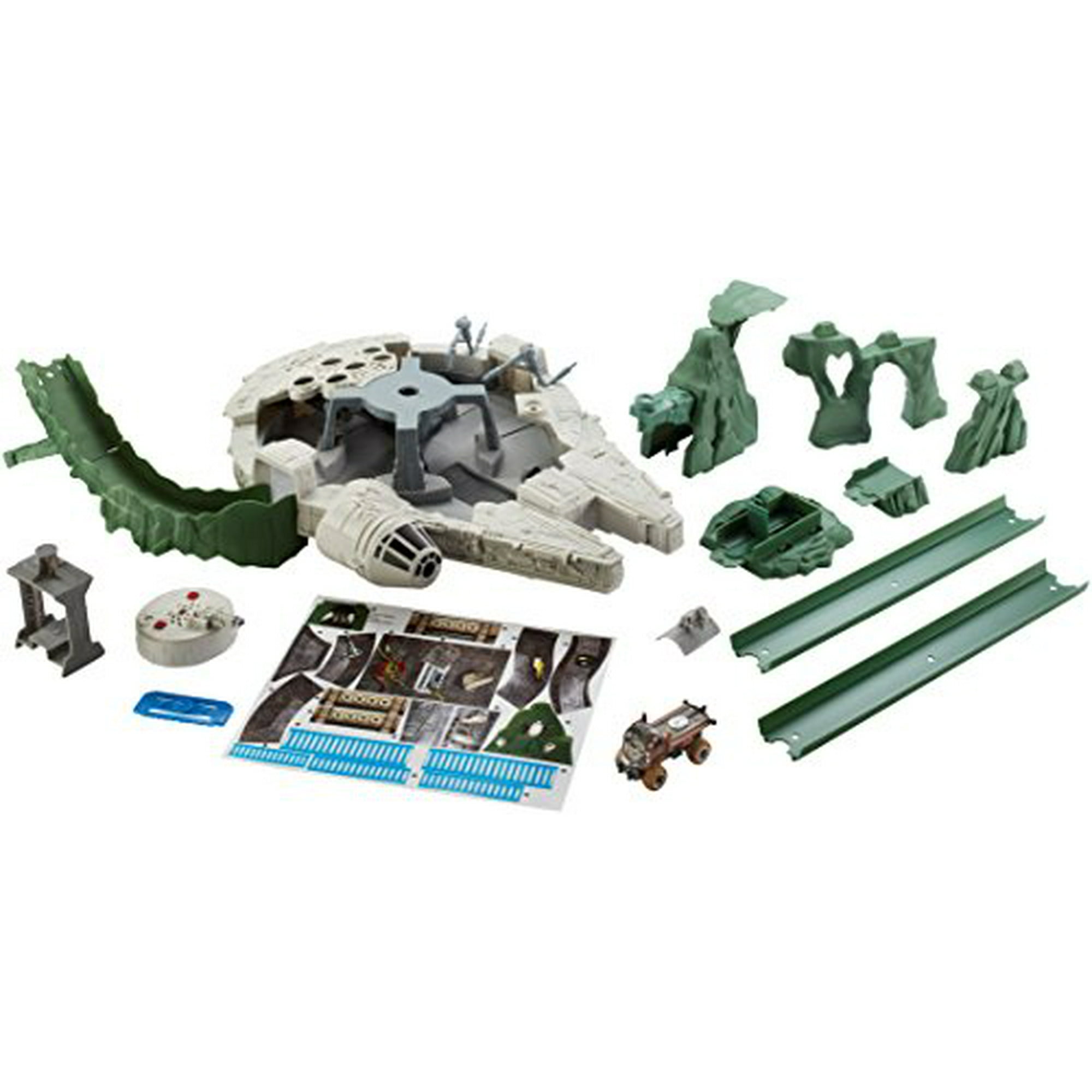 Hot wheels millennium falcon playset store