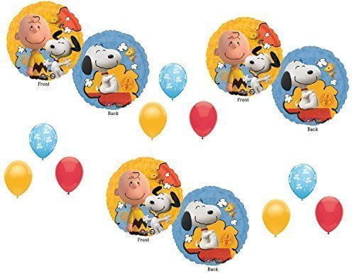 Peanuts Charlie Brown Balloons Decoration Supplies Party Snoopy ...