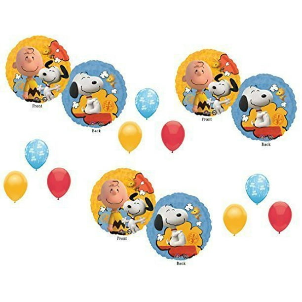 Peanuts Charlie Brown Balloons Decoration Supplies Party Snoopy ...