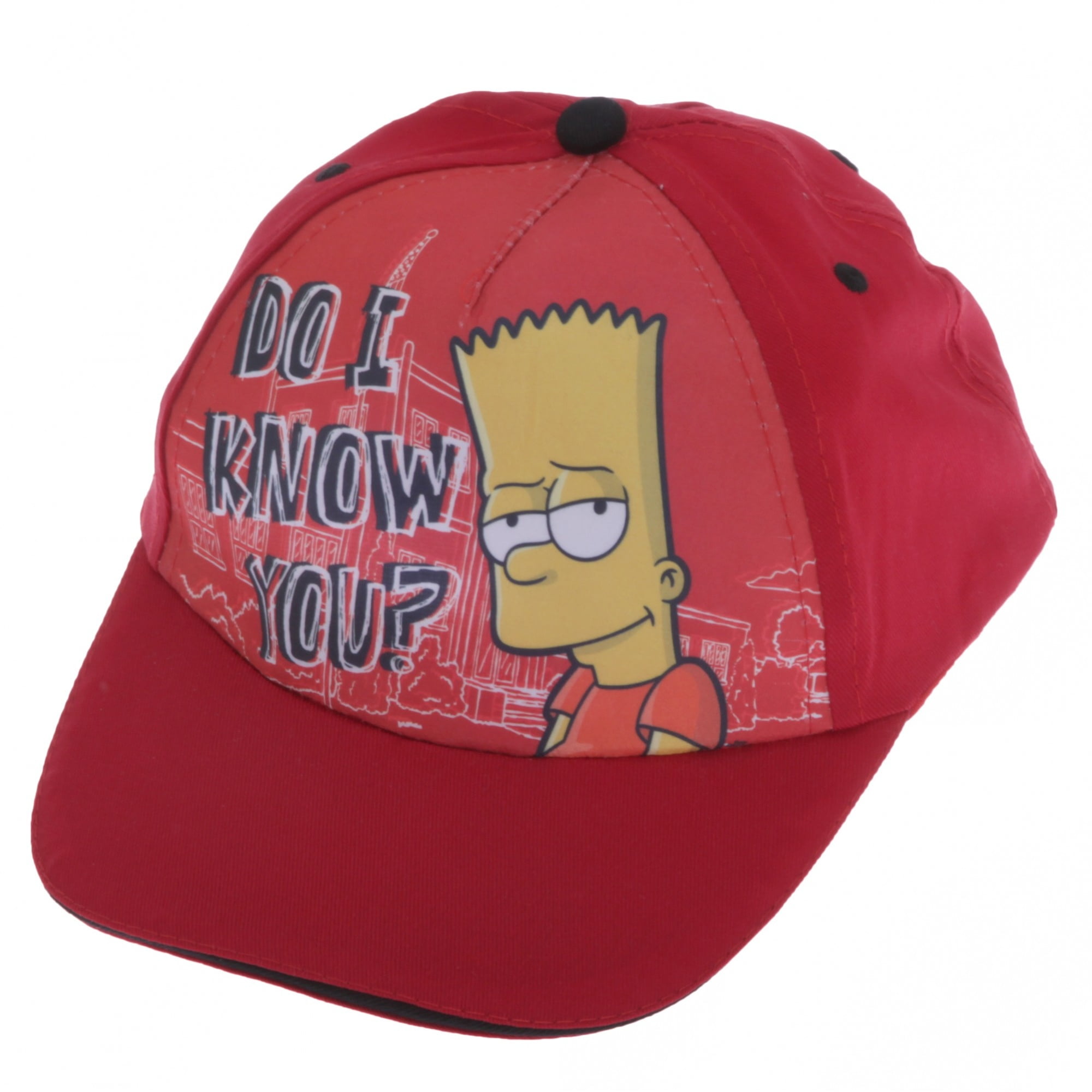 Childrens Boys Bart Simpson Baseball Cap | Walmart Canada