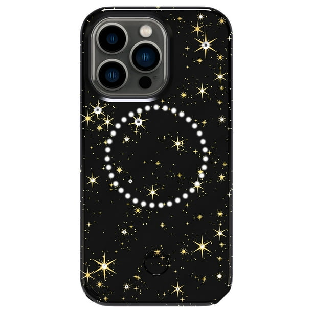 LuMee Halo Light Up Selfie Case for Apple iPhone 13 and 13 Pro - Stars ...