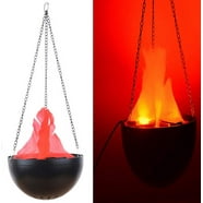 Elegantoss Artifical LED Fire Flame Light, Realistic Silk Flame Effect ...