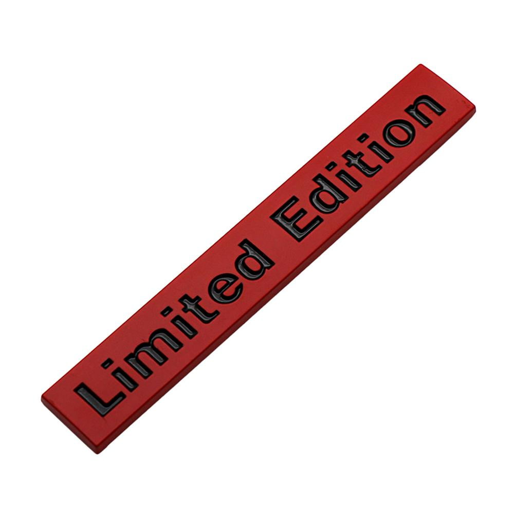 3D Limited Edition Stickers Adhesive Stickers for Car Trunk - Walmart.com