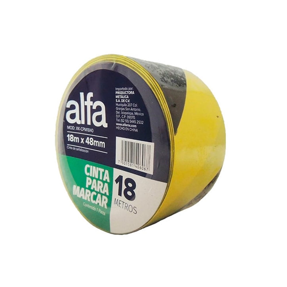 SET 3 CINTAS DE SEÑALIZACION PARA MARCAR ALFA XK-CPM1840 | Walmart en línea