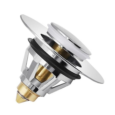 SHARKDOOK Sink Plug, Pop Up Sink Drain Plug, Universal Bathroom Basin ...
