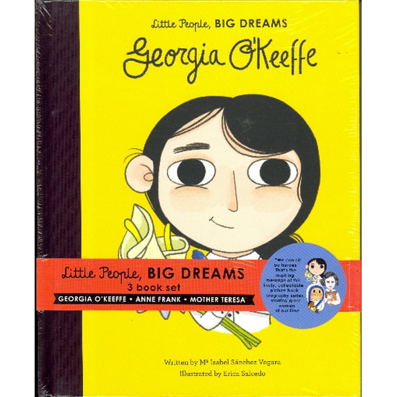 Little People, Big Dreams (Georgia O'Keeffe/Anne Frank/Mother Teresa ...