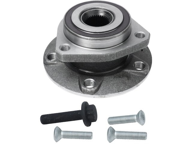 Front Wheel Hub Assembly - Compatible with 2008 Volkswagen R32 Base ...