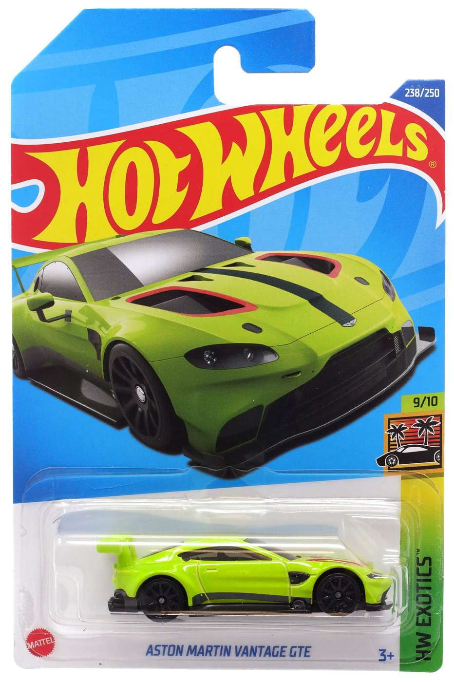 Hot Wheels HW Exotics Aston Martin Vantage GTE Diecast Car - Walmart.com