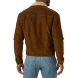 Wrangler Men's Corduroy Sherpa Lined Trucker Jacket - Walmart.com