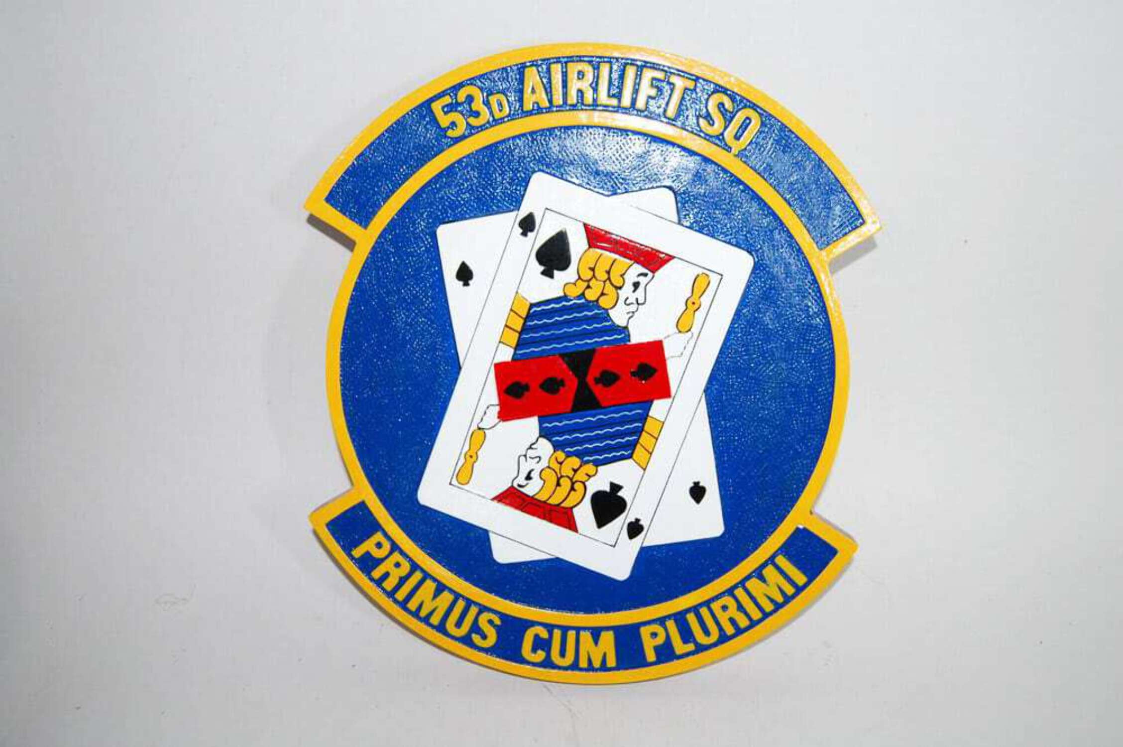 53d Airlift Squadron Plaque,14, Mahogany - Walmart.com