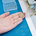 20Pcs 925 Sterling Silver Open Jump Rings 8mm Jewelry Connector Ring 19 ...