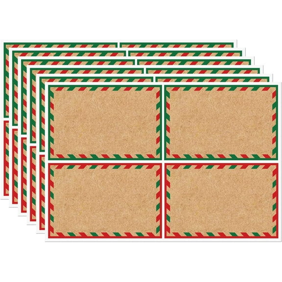 120pcs Christmas Paper Gift Tags Nativity Present Tags with String ...