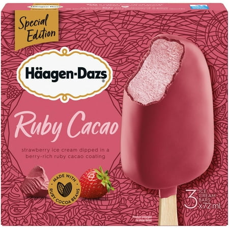 HÄAGEN-DAZS® Ruby Cacao Ice Cream Bars 3 x 72 ml, 3 x 72 ML - Walmart.ca