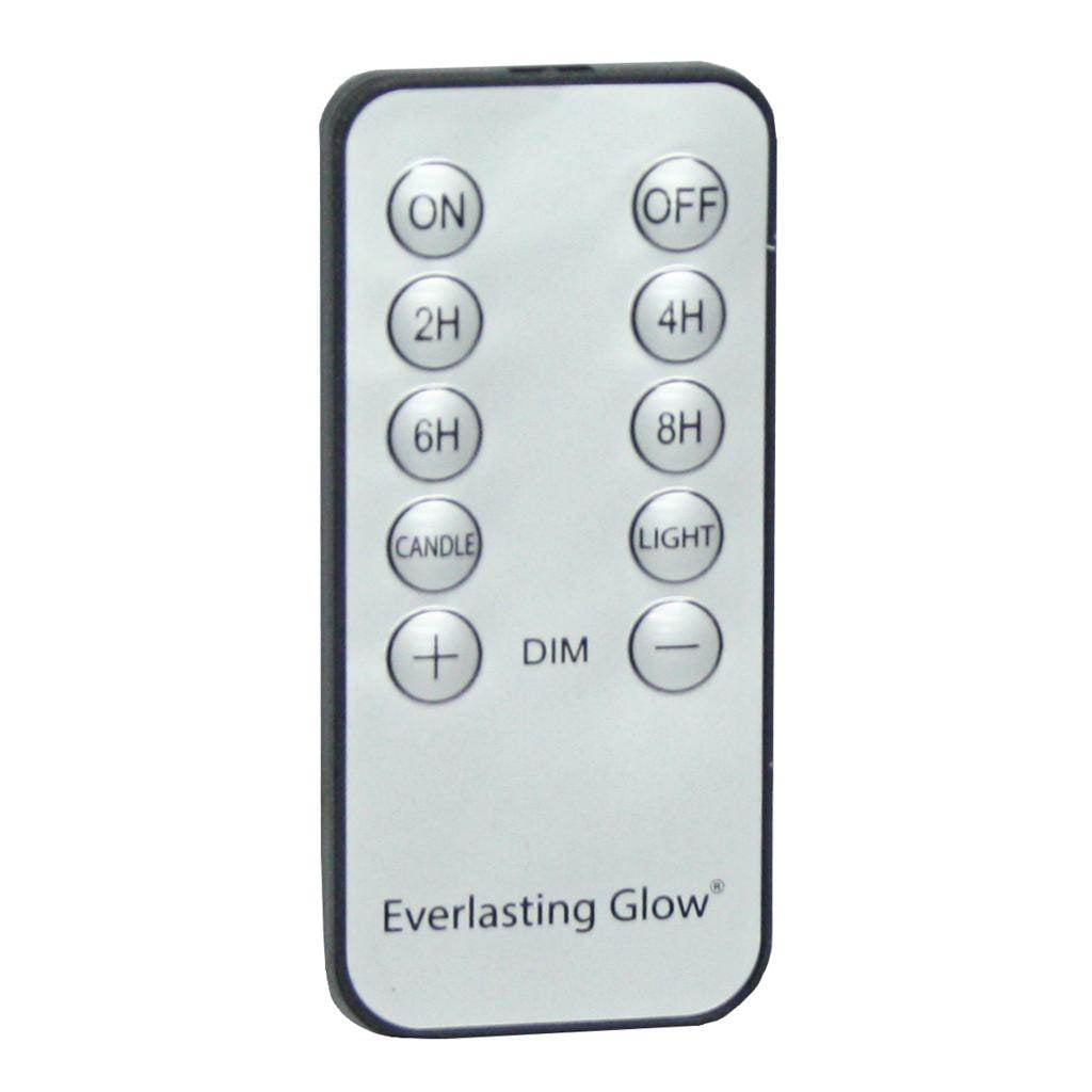 Gerson 43009 - 10 Button LED Remote, Indoor Use, for Everlasting Glow ...