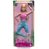 Barbie Made to Move Dolls, Poseable Bodies with 22 Joints, Flexible ...