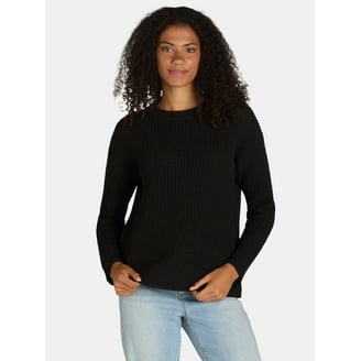 Vince Camuto Women's Long Sleeve Crewneck Holiday Sweater (Medium