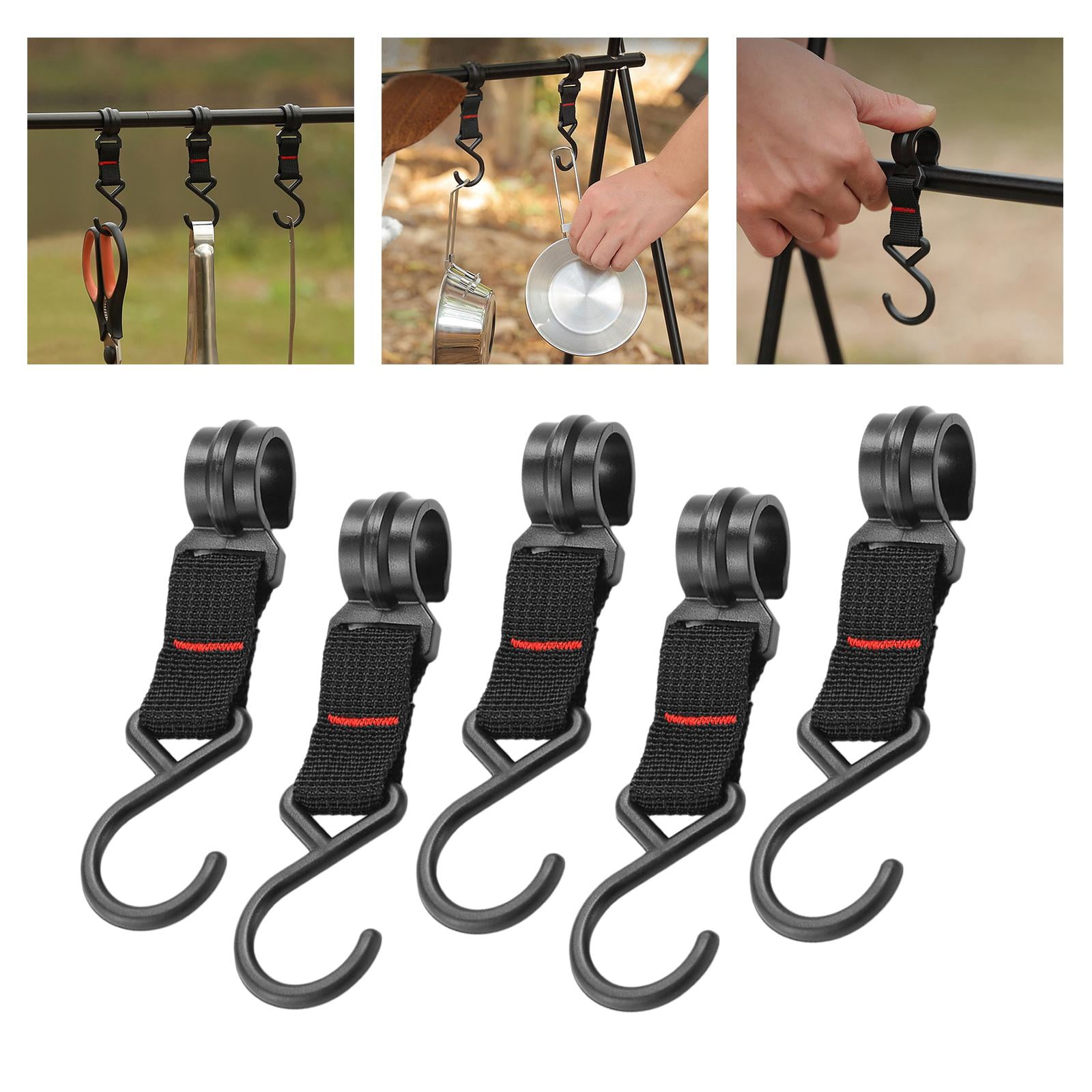 10/5x 11x3.5cm Detachable Hanging Strap Hook Travelling Awning Tent ...