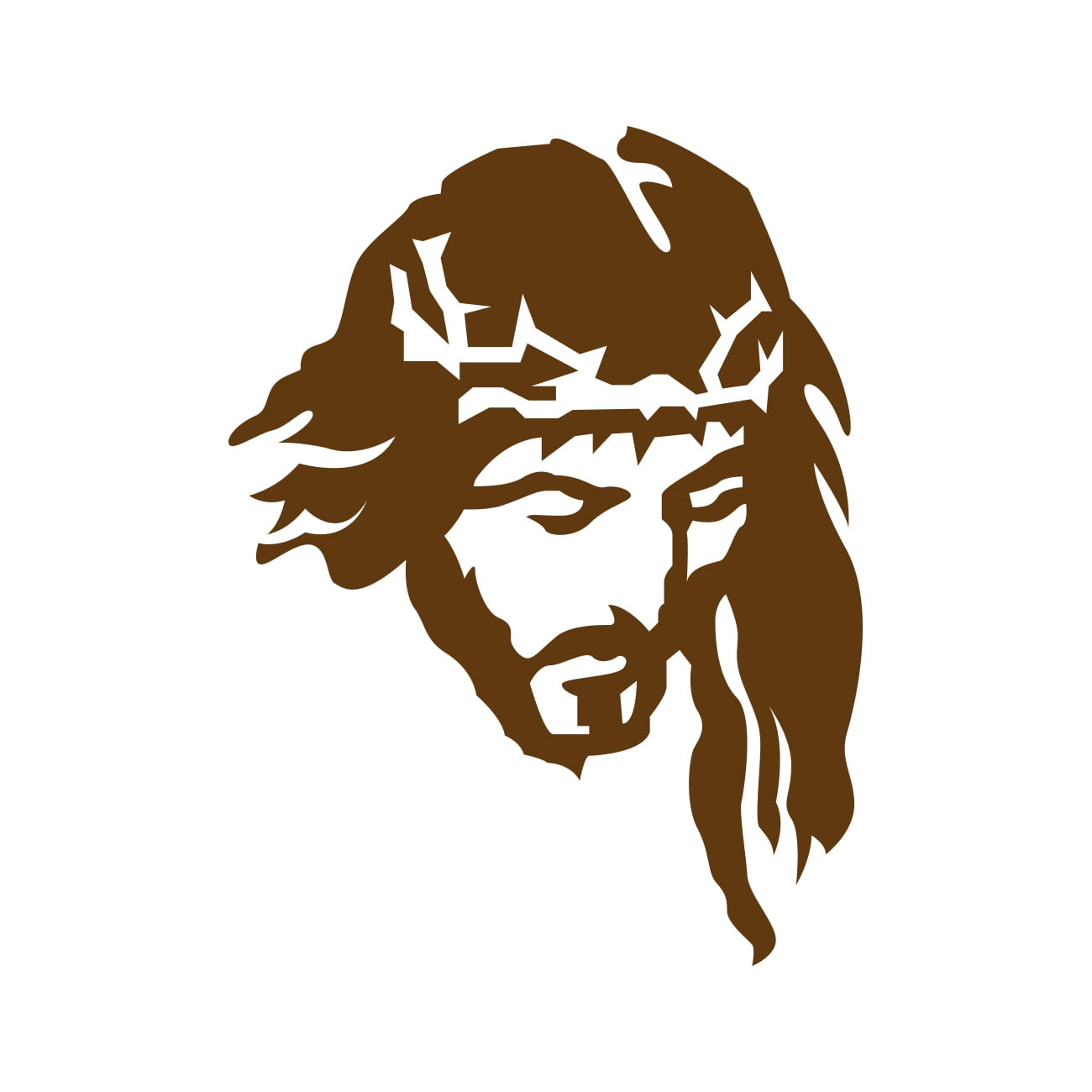 Jesus Christ Sticker Decal Die Cut - Self Adhesive Vinyl - Weatherproof ...