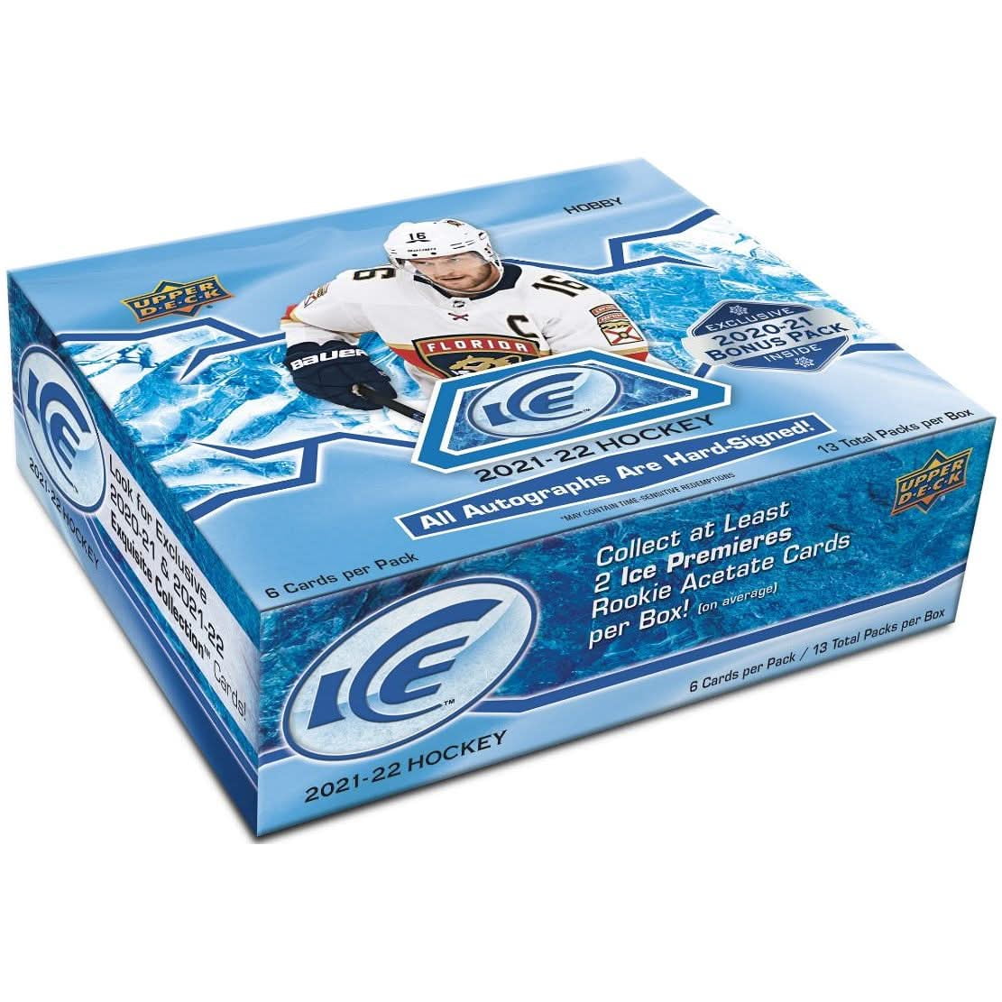 Click here for Upper Deck Ice Hockey Hobby Box 2021-2022 prices