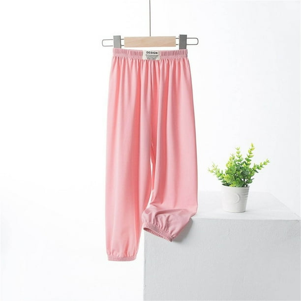 EQWLJWE Kids Slacks Harem Pants Baby Girl Summer Floral Print Pants ...