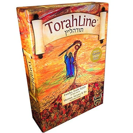 TorahLine Game for Hanukkah/Passover (English/Hebrew Jewish Toy ...
