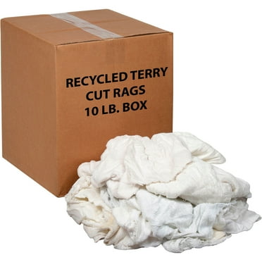 Global Industrial 25 Lb. Box Recycled Cut Rags, Mixed Colors - Walmart.com