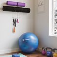 Wallniture Guru 3 Tier Wall Yoga Mat Holder Foam Roller Hanger Yoga Mat ...