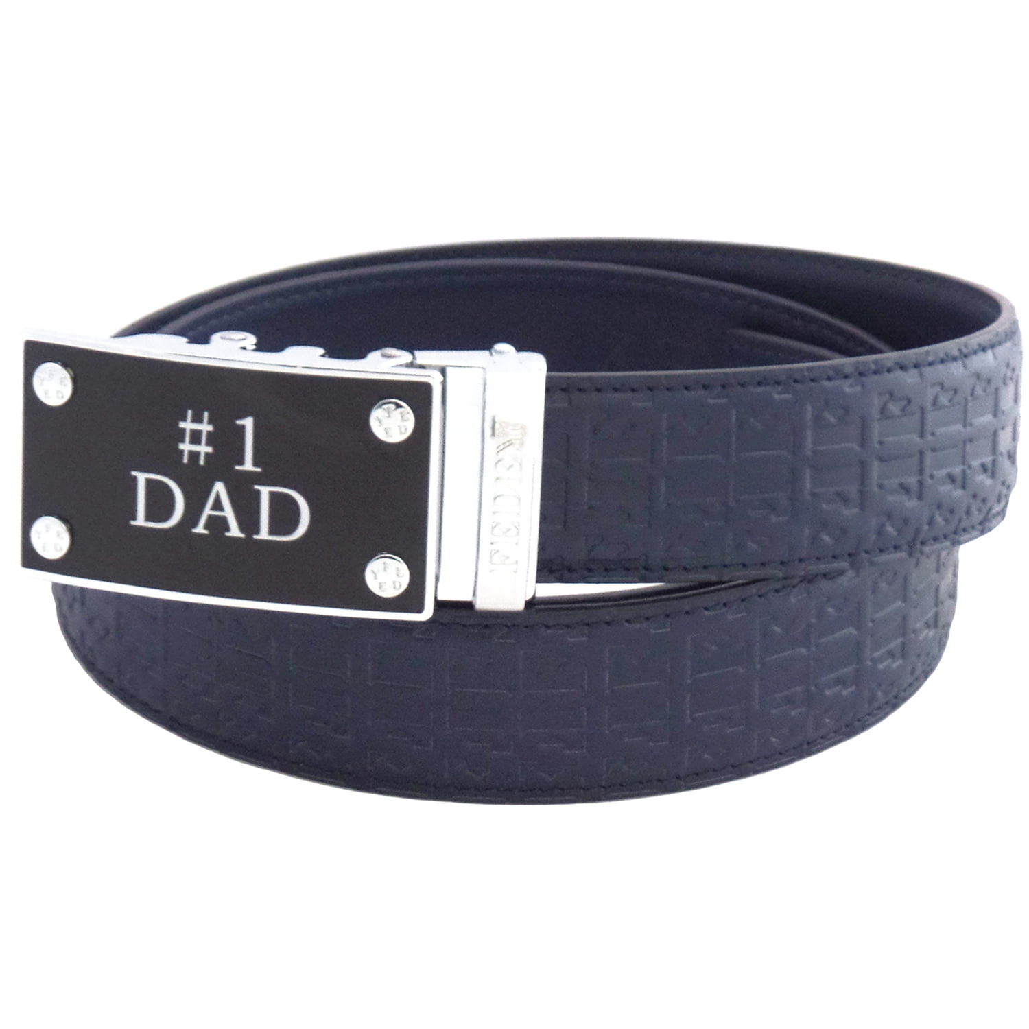 FEDEY Signature Leather Ratchet Belts for Men, No1 DAD Automatic Buckle ...