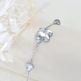 AOBOCO Elephant/Rabbit/Pig/Ankh Adjustable Bracelet 925 Sterling Silver ...