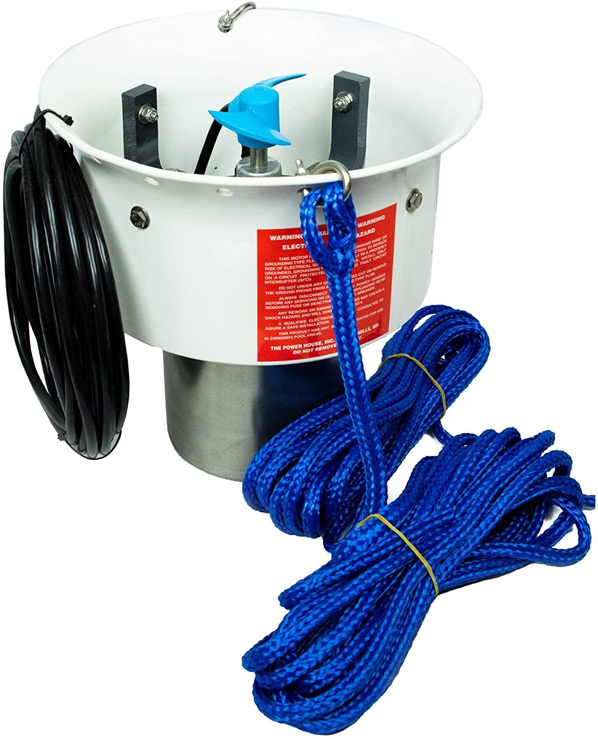 Ice Eater P250|1/4HPPond, Lake, Ocean and Dock De-Icer, 115V, 50 ft ...