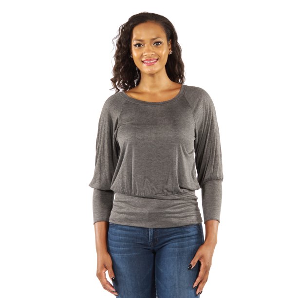 The Charmer Blouson Tunic for Day into Evening - Walmart.com