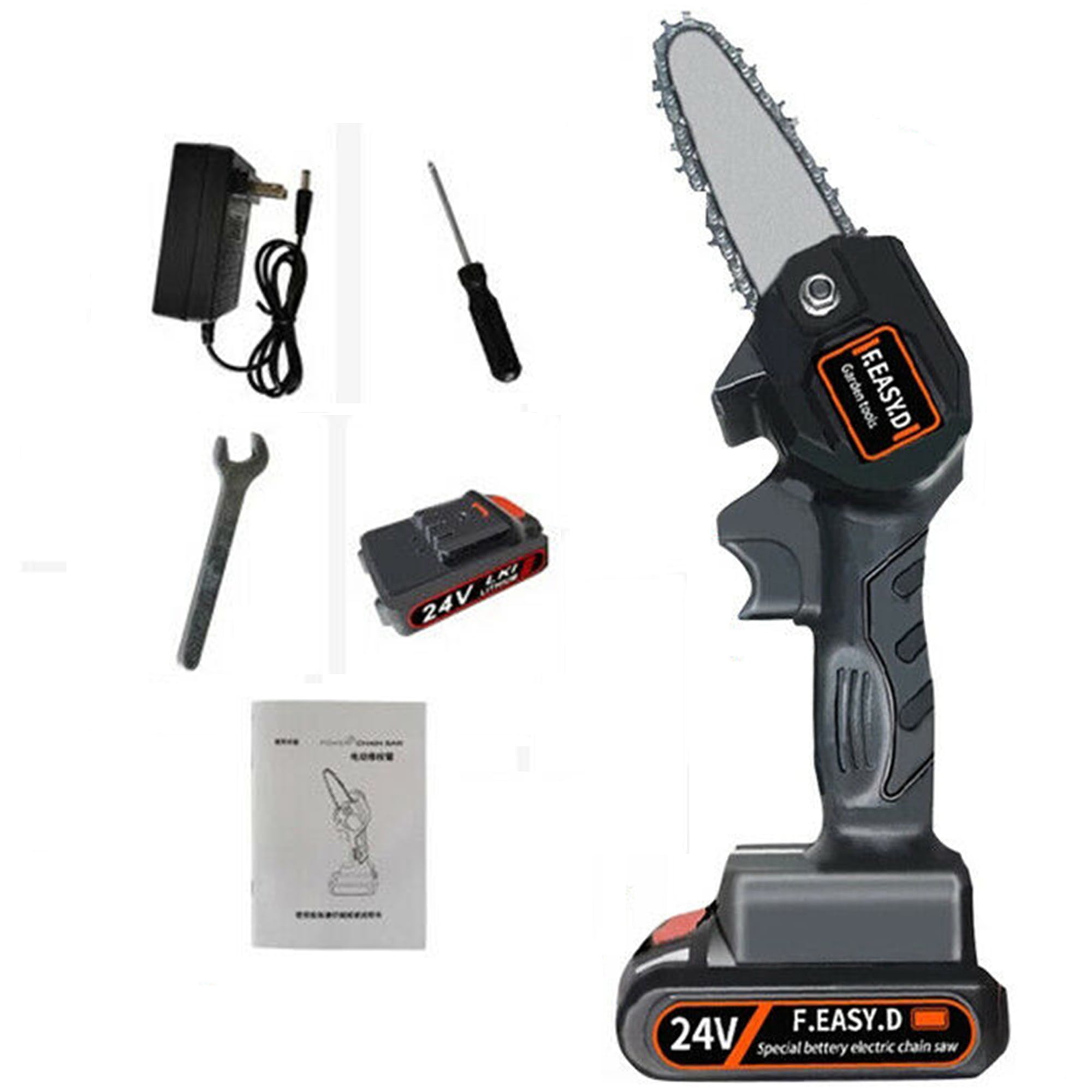 Mini Chainsaw Cordless Handheld Mini Chain Saw for Wood Cutting Tree ...