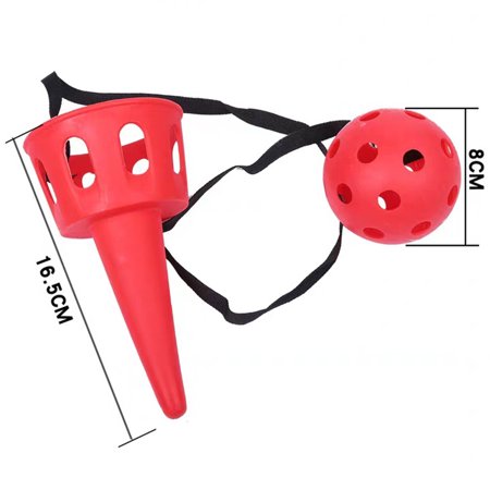 5 Sets Kids Catch Ball Set Training Toss and Catch Ball Game Sports Toy ...