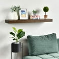 WELLAND 48'' Colin Reclaimed Wood Floating Wall Shelf - Walmart.com