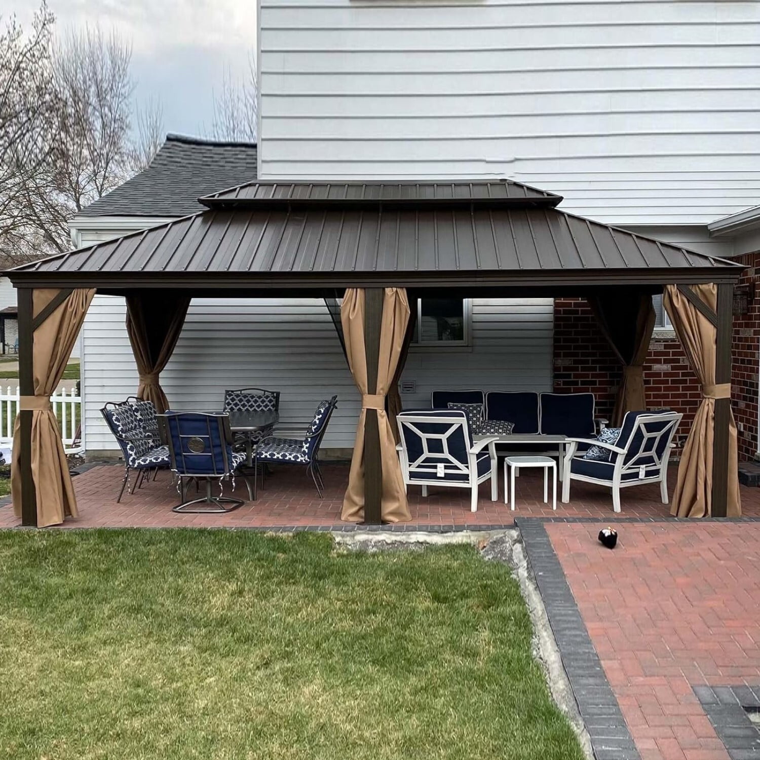 Click here for Domi Outdoor Living 12 X 18 Hardtop Gazebo Outdoor... prices