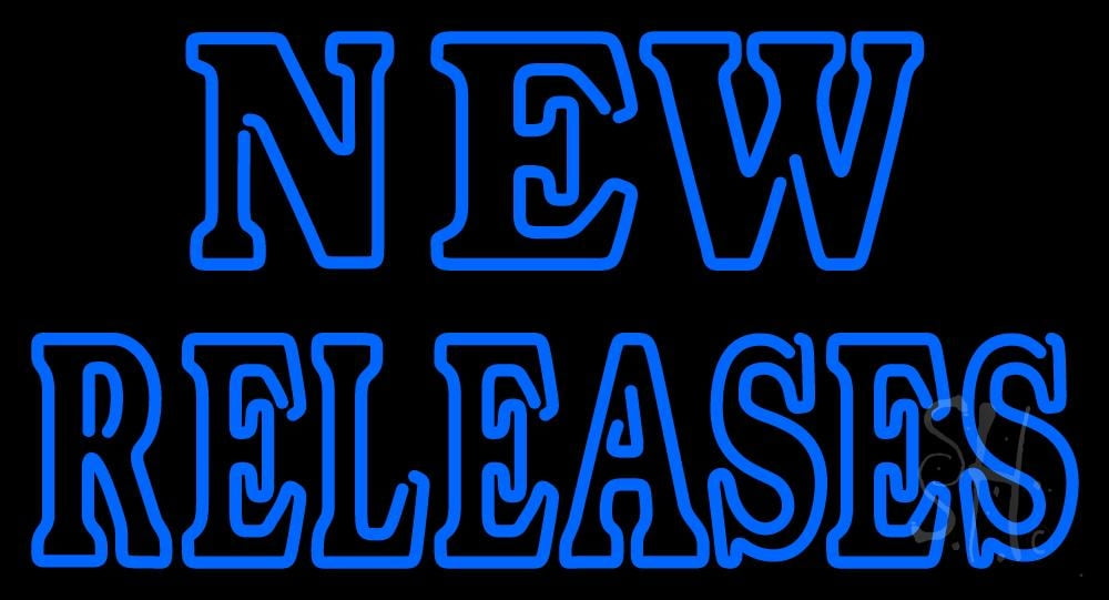 Blues Block LED Neon Sign 13" Tall x 24" Wide - inches Black Square Cut ...