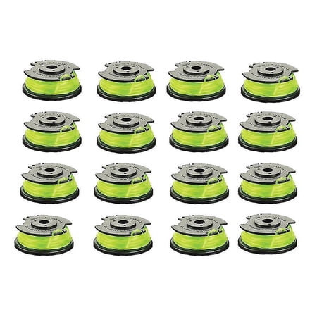 16 Pack Replacement Spool Line For Ryobi Rac143 36v Cordless Trimmers ...