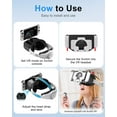VR Headset for Nintendo Switch & Switch OLED | Upgraded 3D Goggles with ...