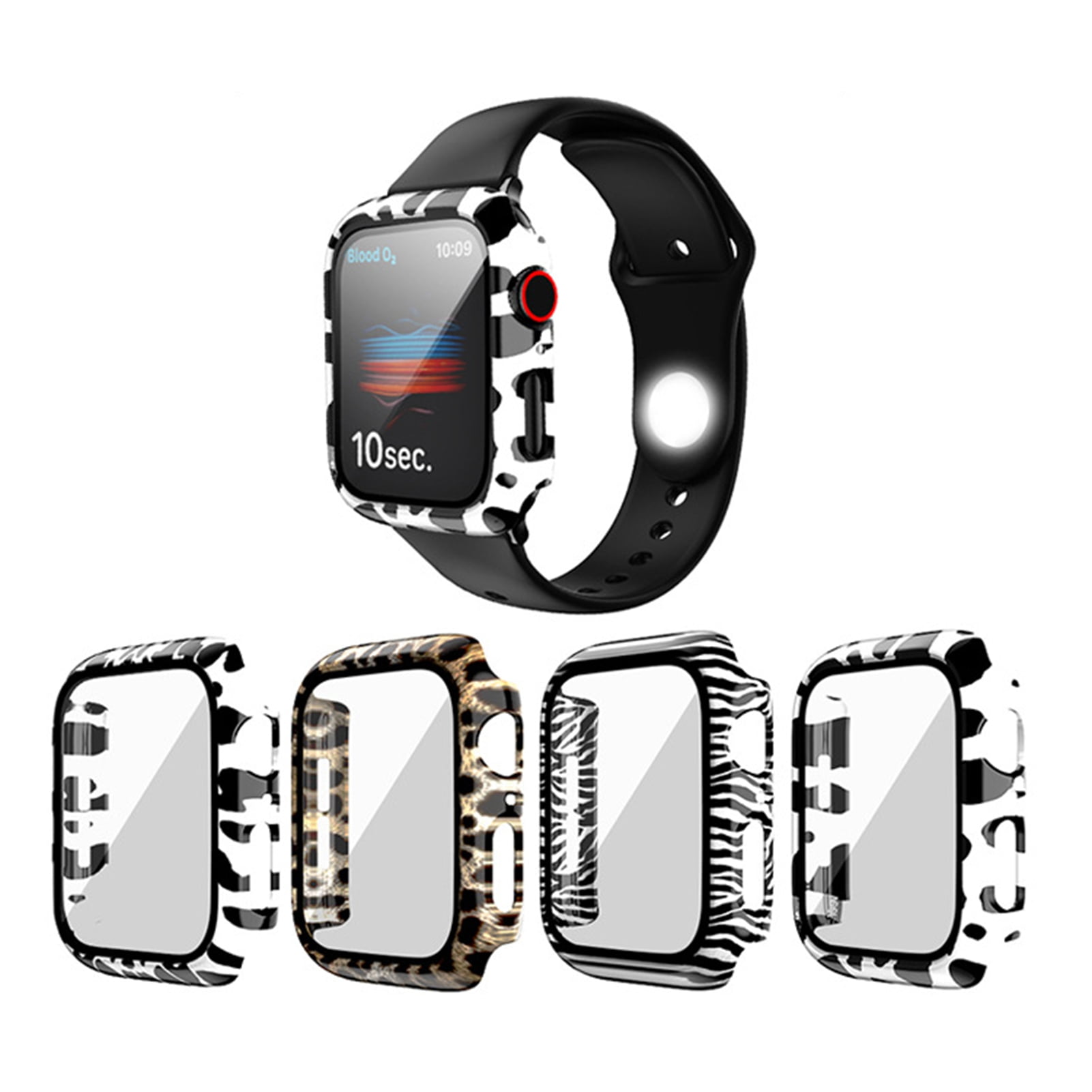 Citystores Watch Protective Case for iWatch SE/2/3/4/5/6 Leopard Print ...