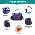 ALAZA Octopus in Sea Print Cooler Lunch Bag Insulated Reusable Lunch ...
