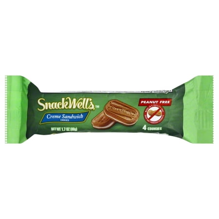 Nabisco SnackWell's Vanilla Creme Sandwich Cookies, 1.7 oz, 48 count ...