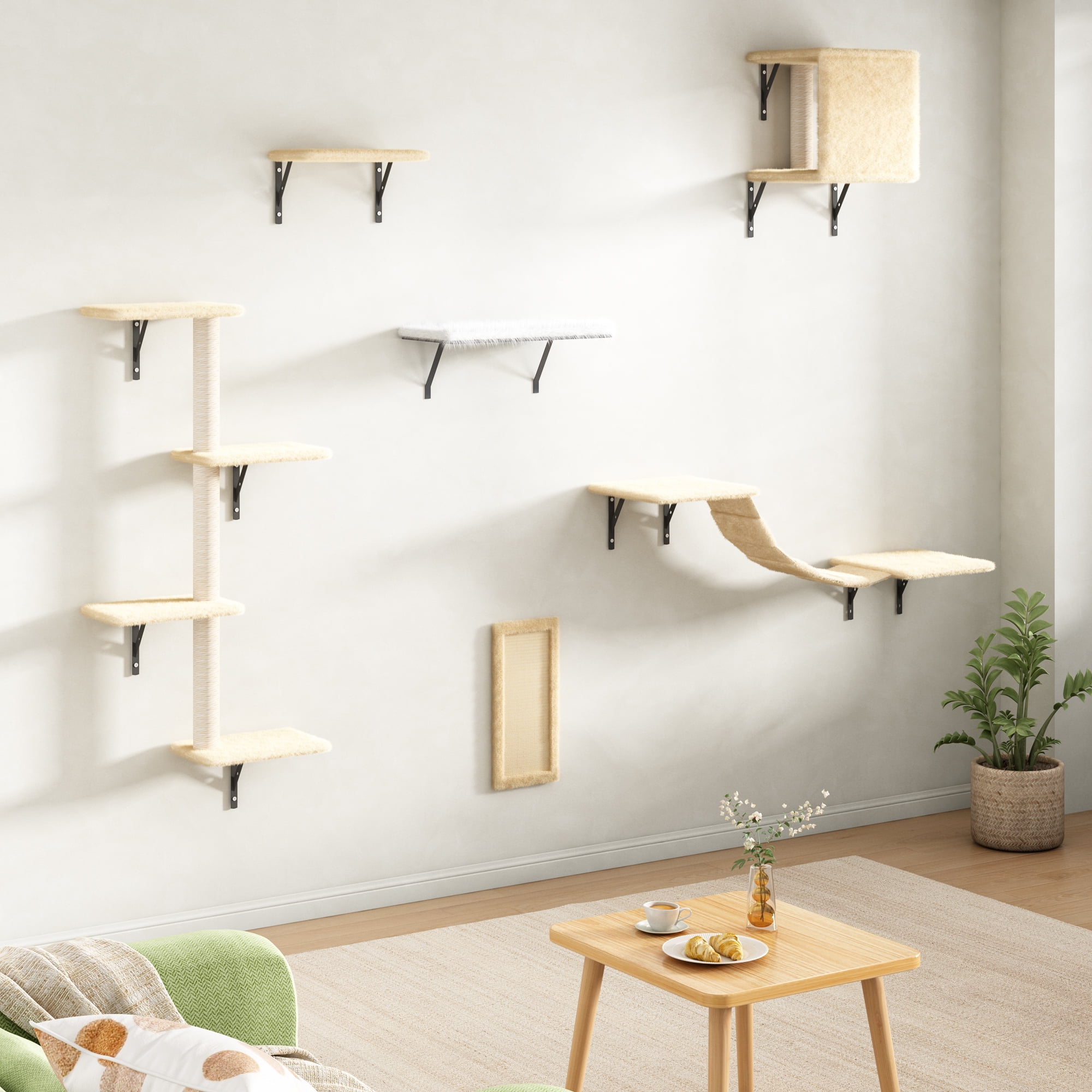 Click here for Hoxpety Wall Mounted Cat Furniture  Cat Wall Shelv... prices