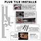 Flueblocker for 11"X19" Wool Material Chimney Flue – Chimney Sheep ...