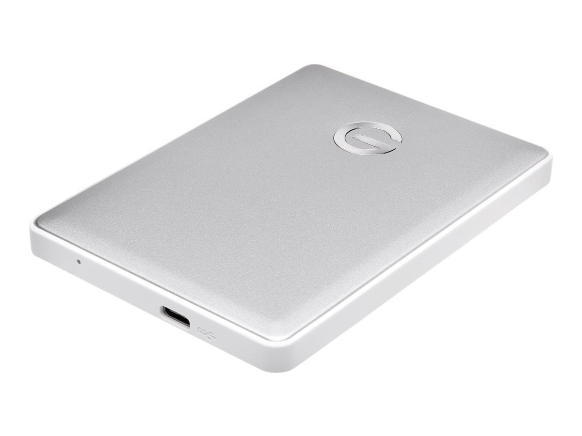 WD G-DRIVE mobile USB-C 1 TB Portable Hard Drive, 2.5" External, Silver ...