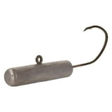 Eagle Claw TroKar Lead Cylinder Jig, 3 Pack - Walmart.com