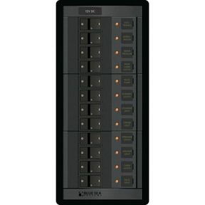 Blue Sea Systems 8084 AC Main and 6-Position/DC Main and 15-Position ...