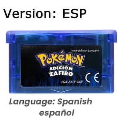 GBA Game Cartridge 32 Bit Video Game Console Card Emerald FireRed ...