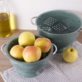 Better Homes & Gardens 2 Piece Stainless Steel Colander Set Aqua Slate ...