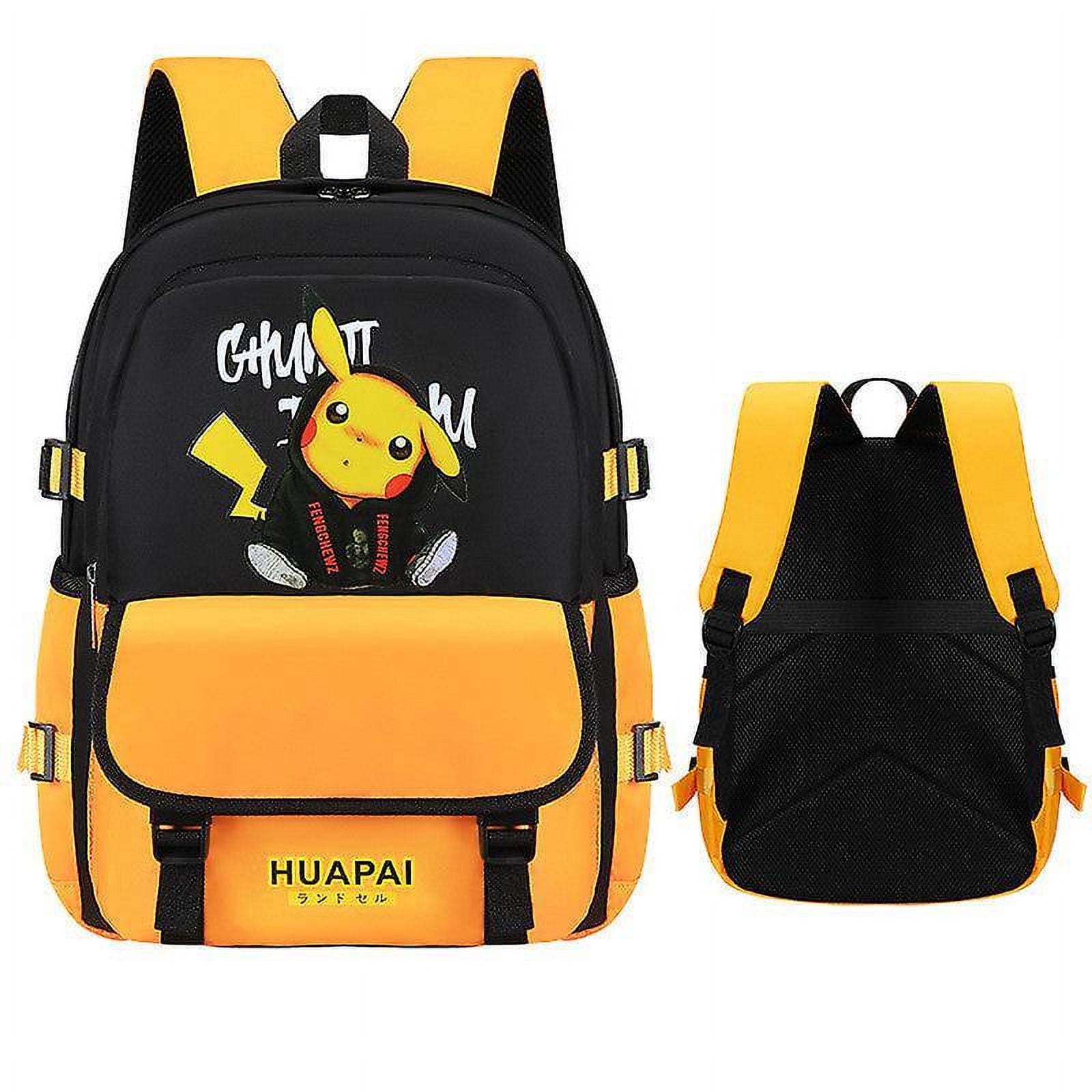 Mochila Pokémon, mochila escolar, bolsa de viaje, niños, adultos ...