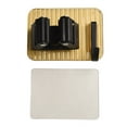 Wall-Mounted Mop Clip and Broom Holder with Hook for Bathroom Closet ...